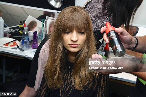Tresemme At Rebecca Minkoff Runway Show Ss 16 Runway Photos And Premium