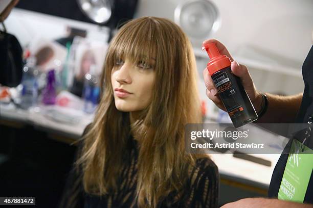 Tresemme At Rebecca Minkoff Runway Show Ss 16 Runway Photos And Premium