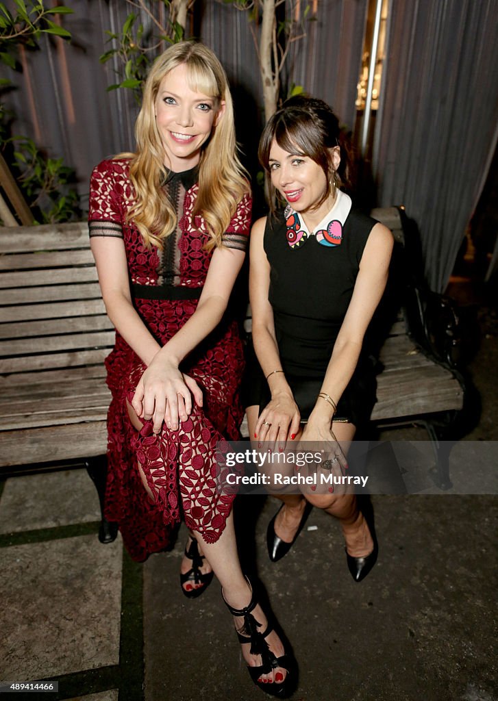 Comedians Riki Lindhome And Natasha Leggero Attend The Comedy Central
