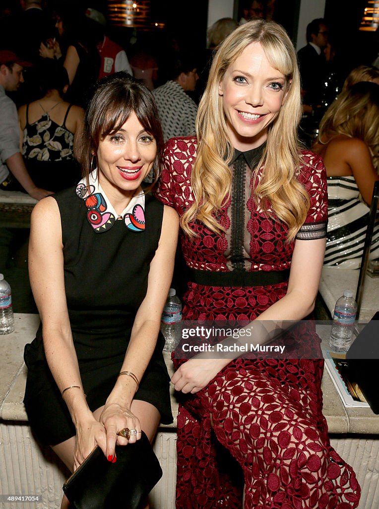 Comedians Natasha Leggero And Riki Lindhome Attend The Comedy Central