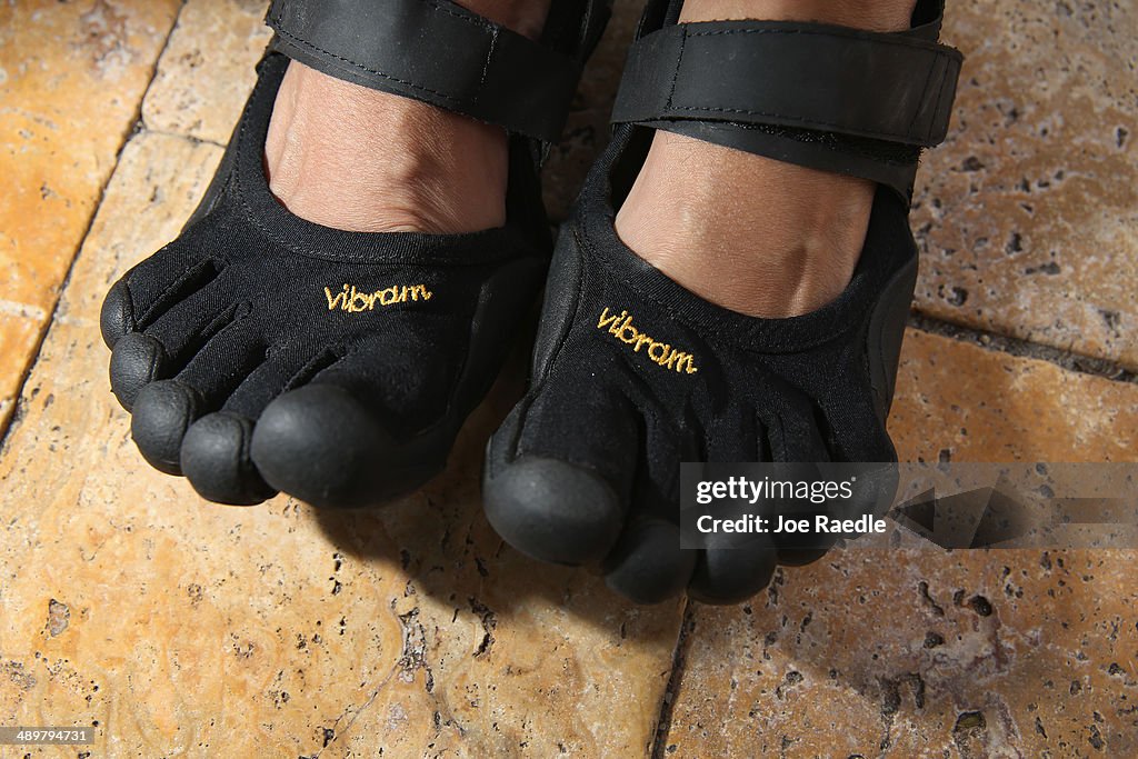 In This Photo Illustration A Vibram Fivefinger Shoe Is Seen On May