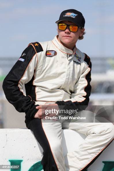 Ronnie Bassett Jr Driver Of The Butler Trailer Mfg Toyota Looks News Photo Getty Images