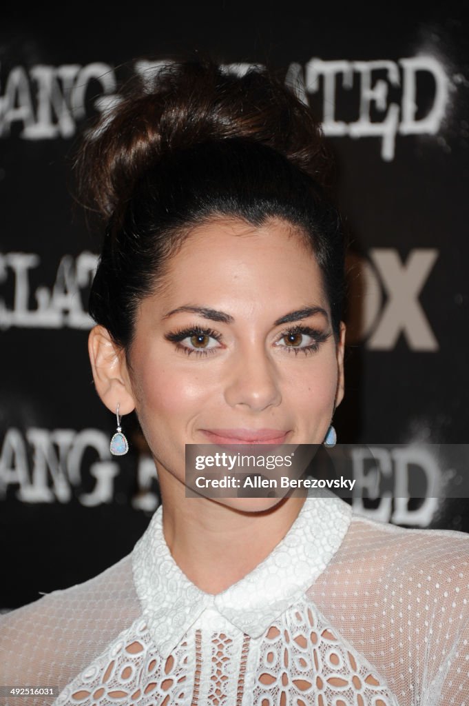 Actress Inbar Lavi Arrives At Foxs New Series Gang Related Special