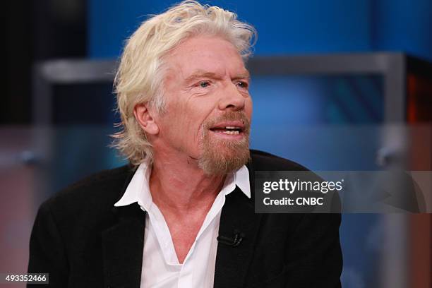 Virgin Group Founder Richard Branson Interview Photos And Premium High