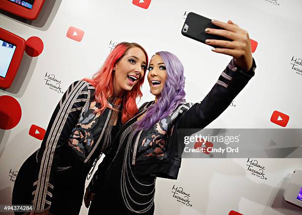 Madame Tussauds New York Unveils Figure Of Youtube Sensation Jenna