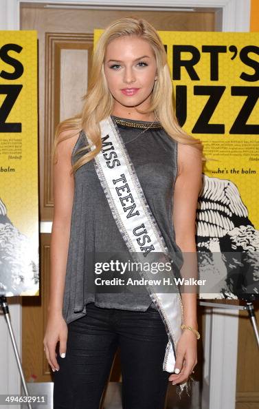 Miss Teen Usa Cassidy Wolf Attends Burts Buzz Screening At Crosby