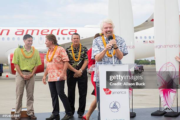 Richard Branson The Founder Of Virgin Group Ltd Photos And Premium High
