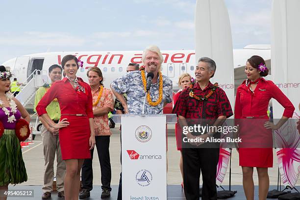 Richard Branson The Founder Of Virgin Group Ltd Photos And Premium High