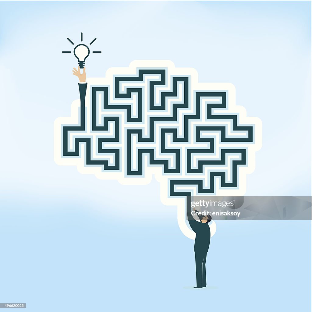Solution Focused Thinking High-Res Vector Graphic - Getty Images Solution Focused Thinking High-Res Vector Graphic - Getty Images