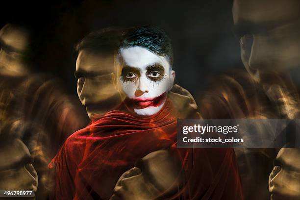 Scary Clown Makeup Fotografías E Imágenes De Stock Getty Images