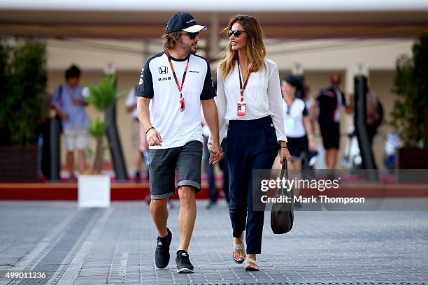 Fernando Alonso Girlfriend Photos And Premium High Res Pictures Getty