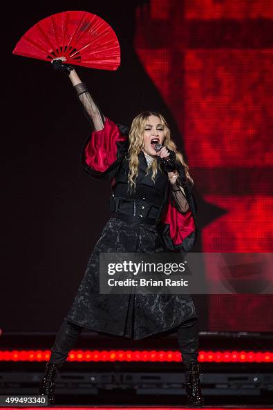 Madonna Performs At The O2 As Part Of Her Rebel Heart World Tour At