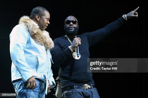 Rick Ross Busta Rhymes Photos And Premium High Res Pictures Getty Images