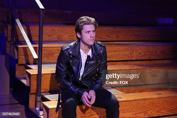 Aaron Tveit As Danny Zuko Rehearses For News Photo Getty Images