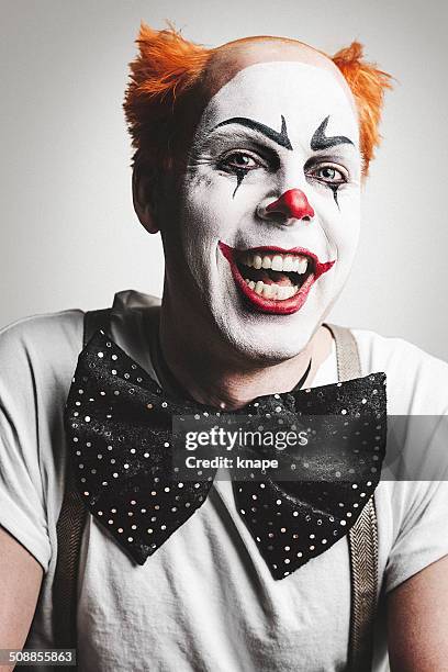 Scary Clown Makeup Fotografías E Imágenes De Stock Getty Images
