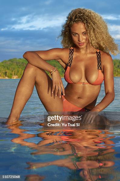 Model Rose Bertram Poses For The 2016 Sports Illustrated Swimsuit