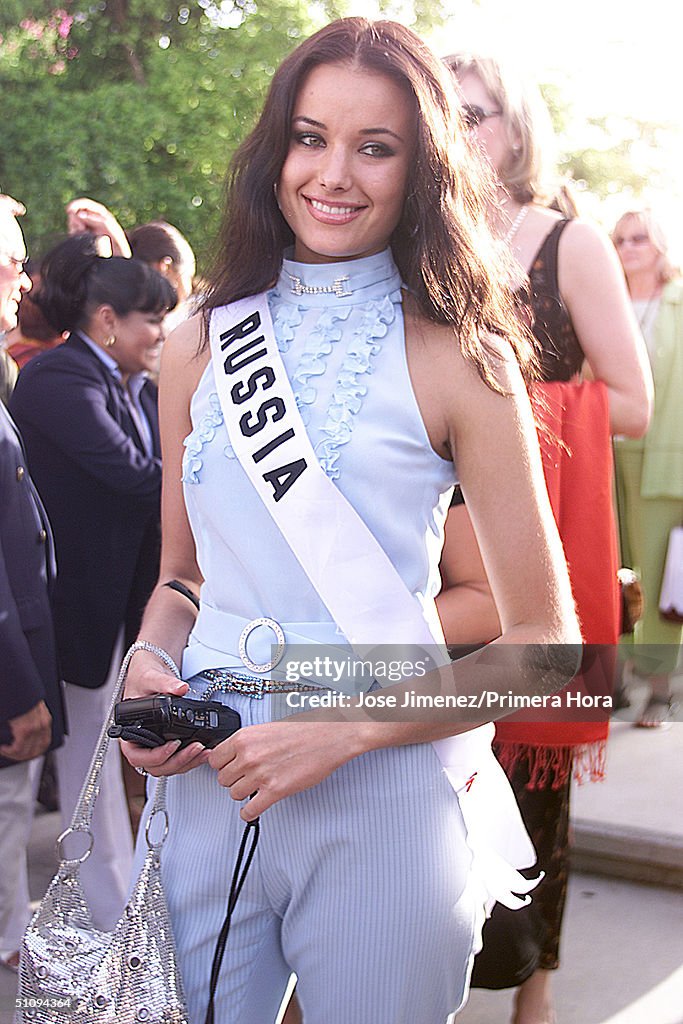 Miss Russia Oxana Fedorova Participates In The Miss Universe Photo
