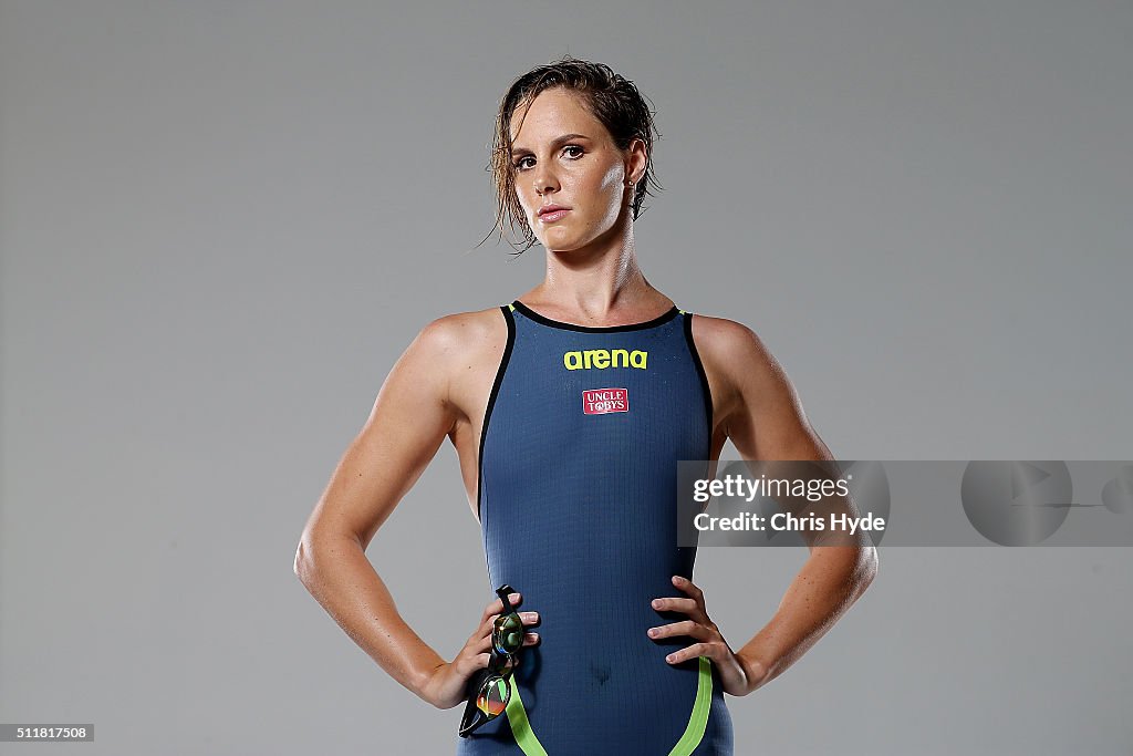 Australian Swimmer Bronte Campbell Poses During A Portrait Session On News Photo Getty Images