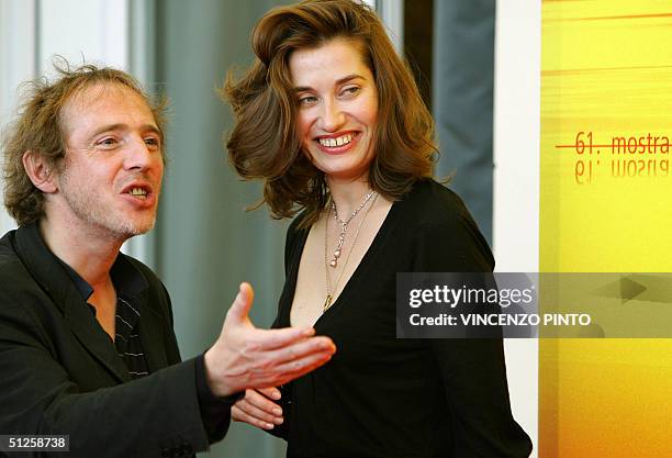 Arnaud Desplechin Emmanuelle Devos Photos and Premium High Res Pictures ... Arnaud Desplechin Emmanuelle Devos Photos and Premium High Res Pictures ...