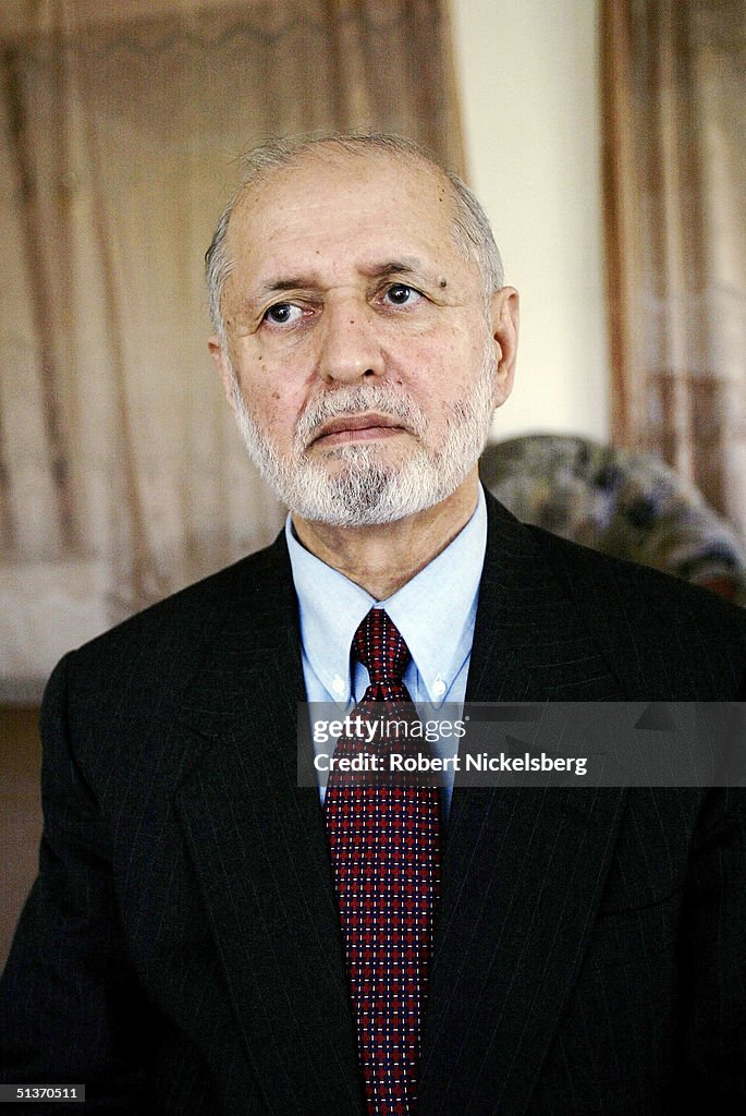 Afghan presidential candidate Dr. Abdul Sattar Sirat, 67 years, sits ... Afghan presidential candidate Dr. Abdul Sattar Sirat, 67 years, sits ...
