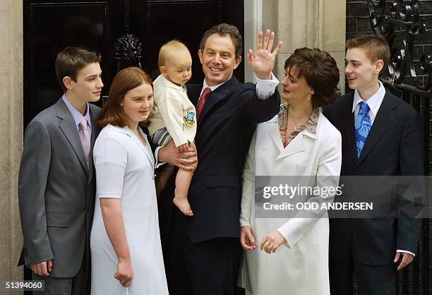 Britain Blair Leo Cherie Photos And Premium High Res Pictures Getty Images