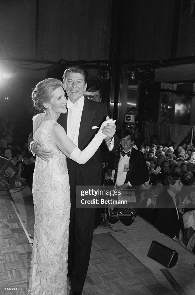 Ronald and Nancy Reagan, the newly inducted President and First Lady ... Ronald and Nancy Reagan, the newly inducted President and First Lady ...