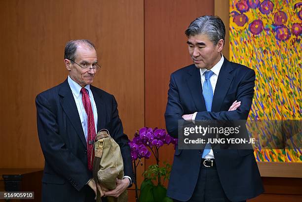 North Korea Policy Ambassador Sung Kim Photos And Premium High Res