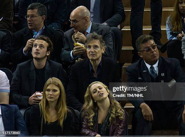Liam Neeson Sons Photos And Premium High Res Pictures Getty Images