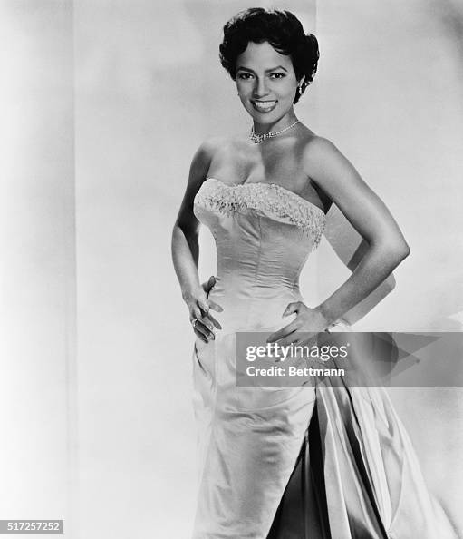American actress, singer and dancer, Dorothy Dandridge in anevening ... American actress, singer and dancer, Dorothy Dandridge in anevening ...