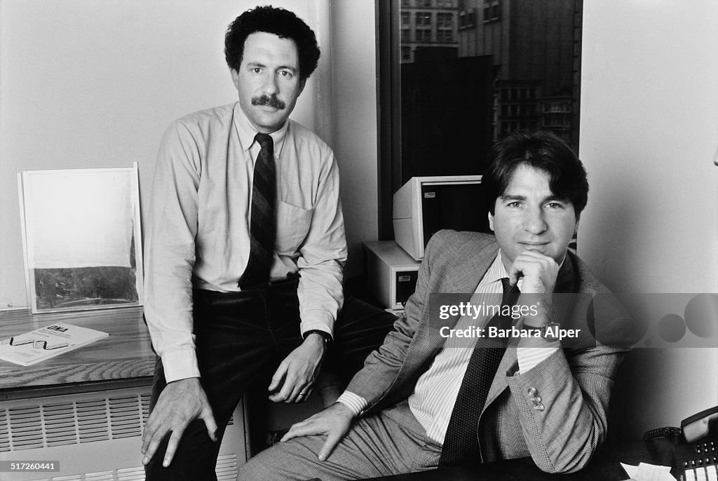 American lawyers, Peter Neufeld and Barry Scheck, New York City, 31st ... American lawyers, Peter Neufeld and Barry Scheck, New York City, 31st ...