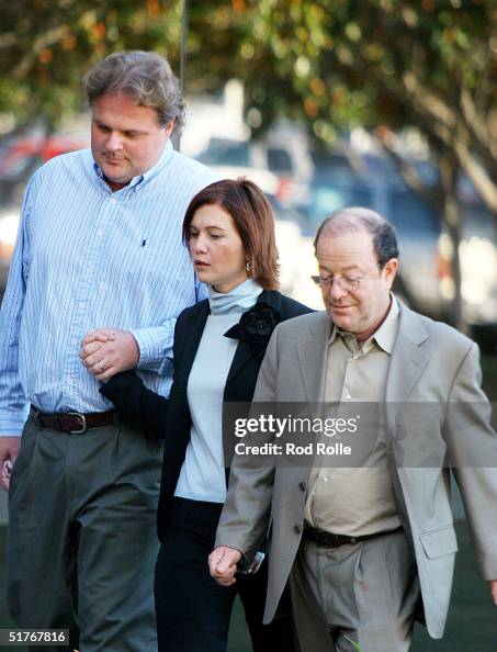 Actress Tracey Gold And Her Husband Roby Marshall Arrive At The News Photo Getty Images