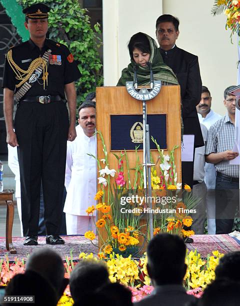 Swearing In Ceremony Of Jammu And Kashmir Ministers Photos And Premium