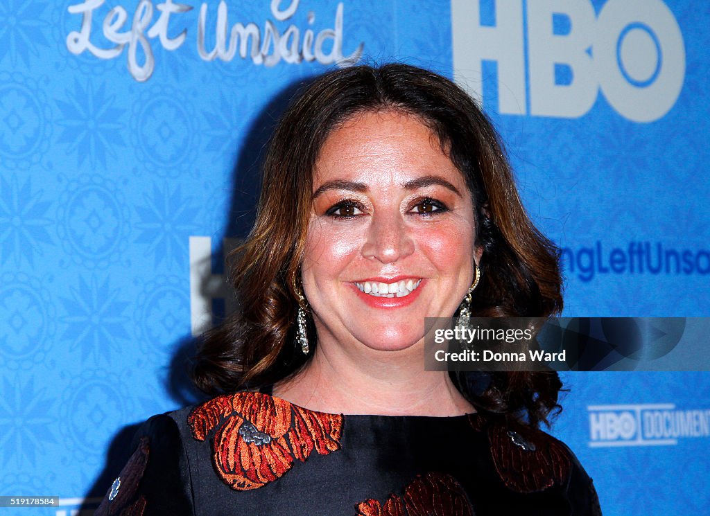 Director Liz Garbus Attends The Nothing Left Unsaid Premiere At