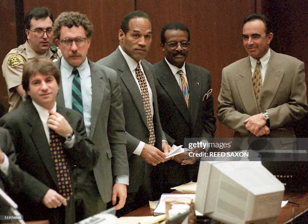 Barry Scheck, Peter Neufeld, Simpson, Johnnie Cochran Jr. and Robert ... Barry Scheck, Peter Neufeld, Simpson, Johnnie Cochran Jr. and Robert ...