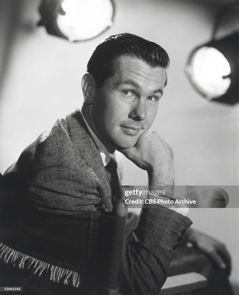 Portrait Of American Television Show Host And Comedian Johnny Carson