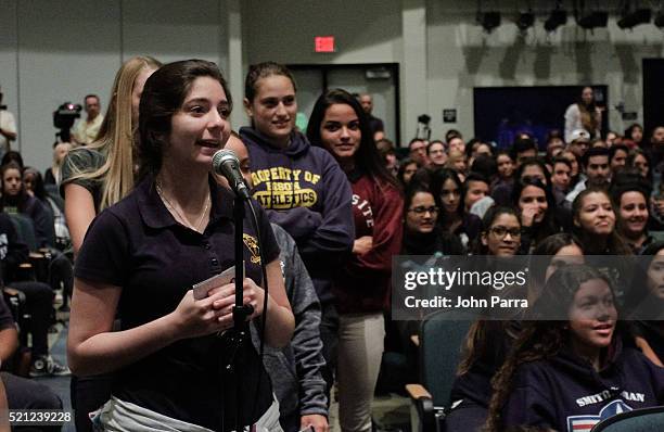 Ronald W Reagan Doral Senior High School Photos and Premium High Res ... Ronald W Reagan Doral Senior High School Photos and Premium High Res ...