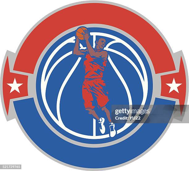 Basketball Rebound Crest High-Res Vector Graphic - Getty Images Basketball Rebound Crest High-Res Vector Graphic - Getty Images