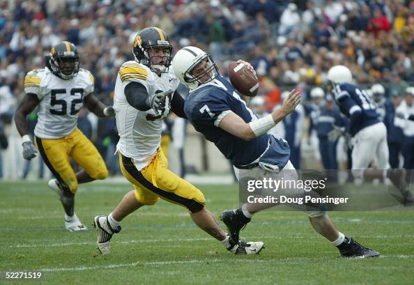 Quarterback Zack Mills Of The Penn State Nittany Lions Tries To Run