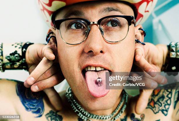 Tongue Pierced Imagens E Fotografias De Stock Getty Images