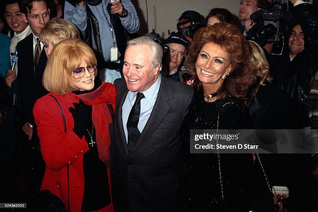 Ann Margret Jack Lemmon And Sophia Loren Attend The Opening Of Nachrichtenfoto Getty Images