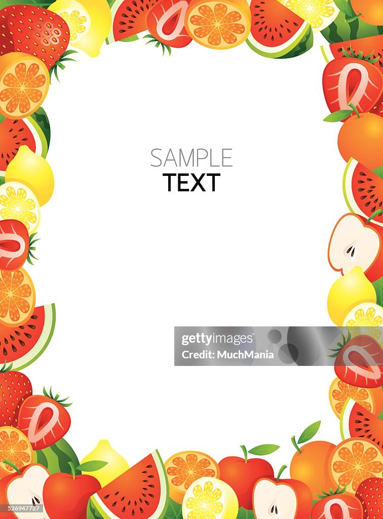 Mixed Fruits Frame Border High-Res Vector Graphic - Getty Images Mixed Fruits Frame Border High-Res Vector Graphic - Getty Images