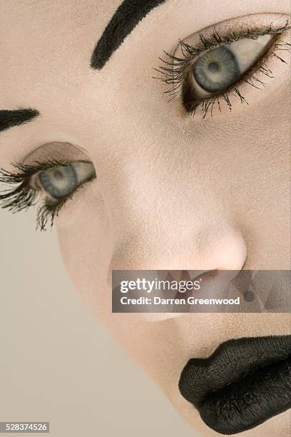 Woman Make Up 40s Face Caucasian Photos And Premium High Res Pictures