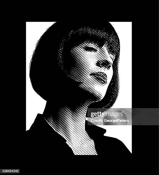 Line Drawing Business Woman Fotografías E Imágenes De Stock Getty Images