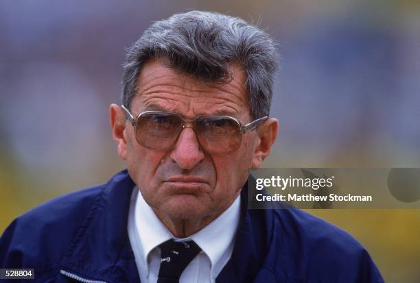 1 143 Penn State Head Football Coach Joe Paterno Photos And High Res