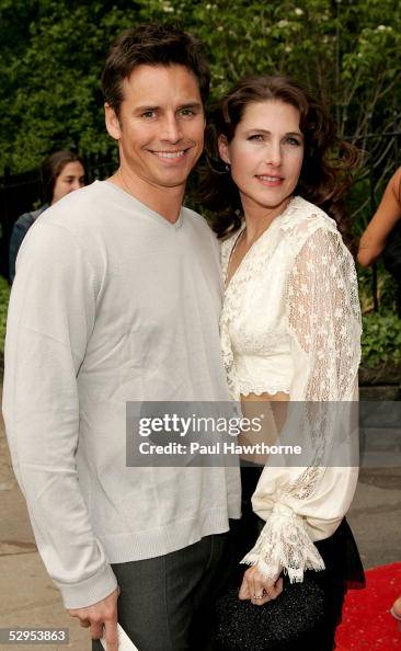 Actor Dan Gauthier and wife Lisa attend a reception in honor of the ... Actor Dan Gauthier and wife Lisa attend a reception in honor of the ...