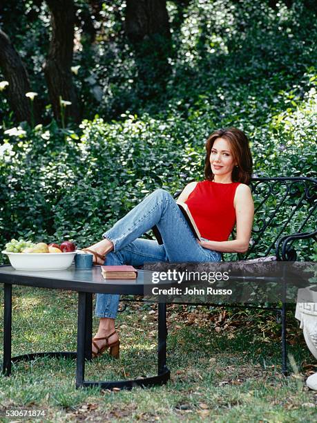 Actress Hunter Tylo Photos And Premium High Res Pictures Getty Images