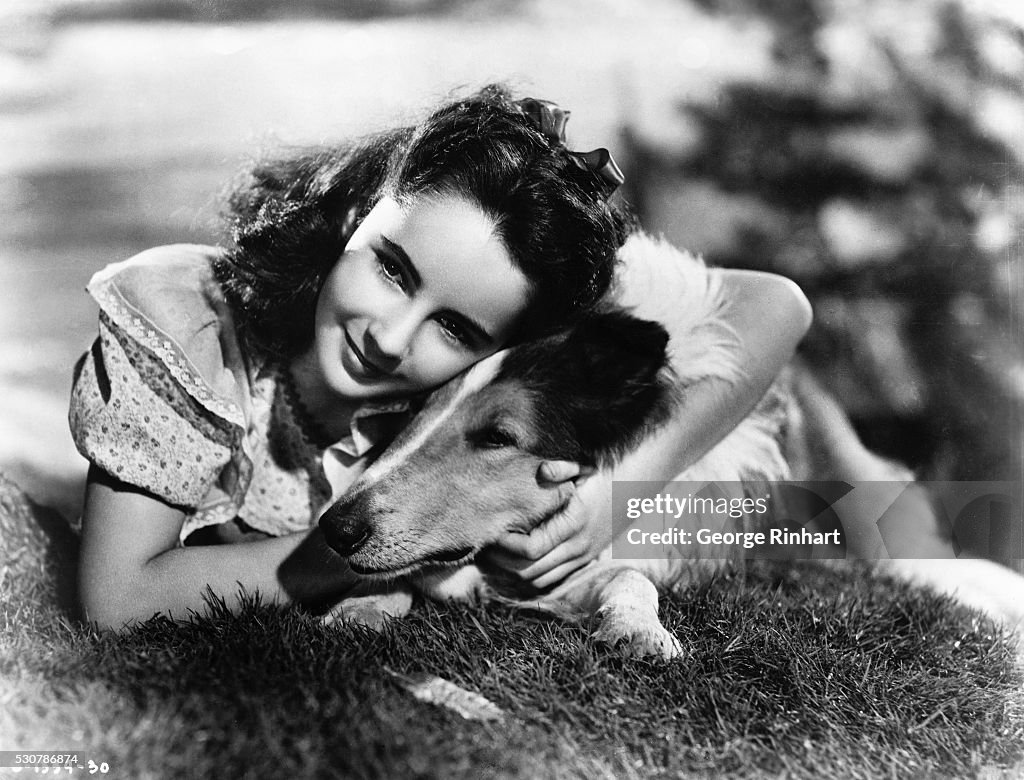 Actress Elizabeth Taylor As Kathie Merrick In A Scene From The 1946