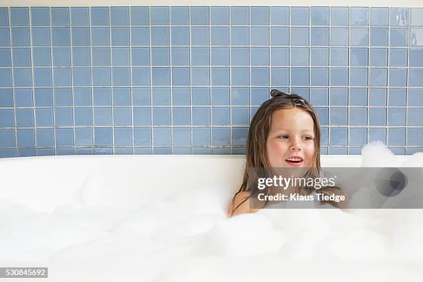 Girl Foamy Bath Photos And Premium High Res Pictures Getty Images