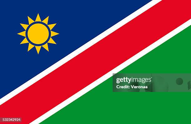 142 Namibian Flag High Res Illustrations Getty Images