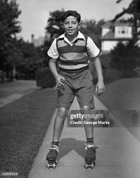 1950s Roller Skating Fotografias E Filmes Do Acervo Getty Images